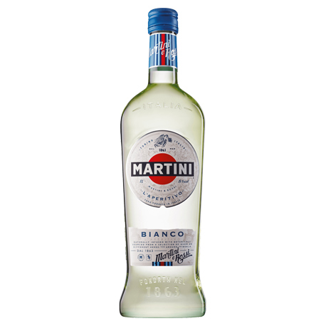 Martini Bianco - stará etiketa | Vlastní etiketa na láhev alkoholu